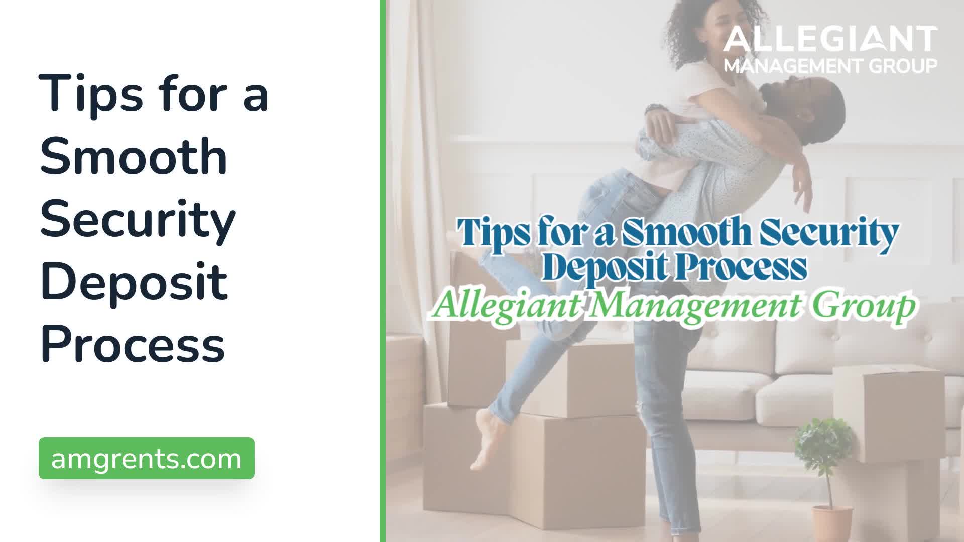 Video: Top Tips For A Smooth Security Deposit Process